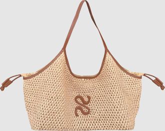 Sista Paris Cabas Positano Beige/Marron