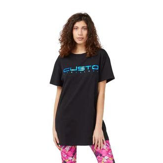 Custo Barcelona Oversized T-Shirt - - Tops - Damen - Blau - M