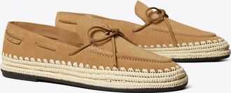 Tory Burch Damen Der Boaty aus Raffiabast