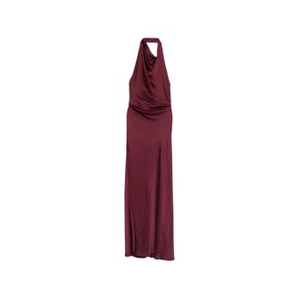 SIMKHAI Reannon Draped Satin Gown - - Dresses - Damen - Rot - XS