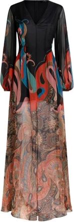 Etro Femme, Robes, Multicolore, Taille: 38 FR Maxi Robes