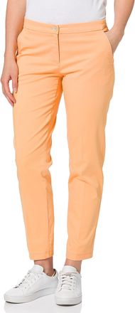Brax Damen Style Maron Chino Uni Hose, Light ORANGE, 34W / 32L