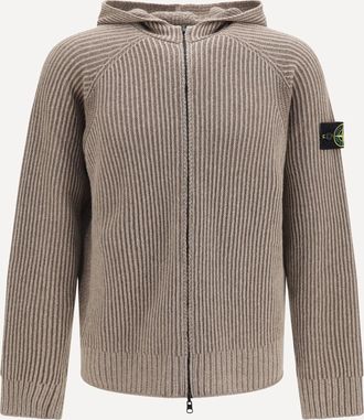 Stone Island Hooded zip-up Sweater Male S