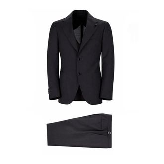 Lardini Woll Nadelstreifen Anzug - - Suits - Herren - Grau - XL