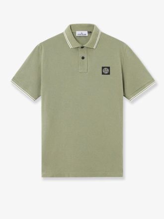 Stone Island Stretch organic cotton polo shirt - STONE ISLAND - gender_Man