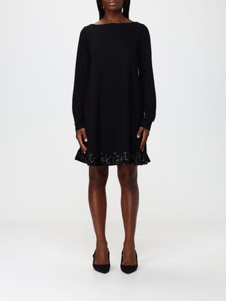 Emporio Armani Tunique mini &agrave; manches longues avec broderie de sequins