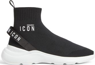 Dsquared2 Fly Sock-Sneakers - Schwarz