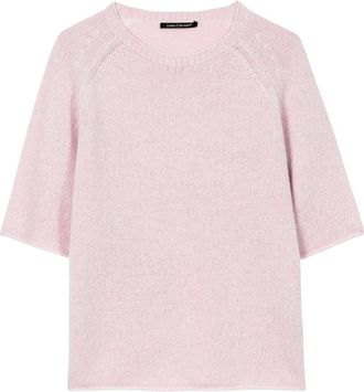 Luisa Cerano Femme, Pulls, Rose, Taille: 36 FR Pull en m&eacute;lange de cachemire