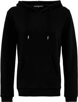 Red Bridge Redbridge Hoodie Sweat &agrave; capuche confortable avec poche kangourou Look sweat-shirt d&eacute;contract&eacute; pour le quotidien et les loisirs, Noir, S