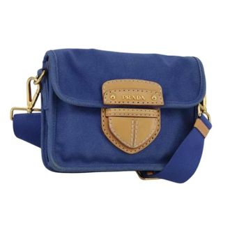 Prada Pre-owned Toile sacs-prada - Femme - Pre-owned - Bleu - Taille: ONE Size