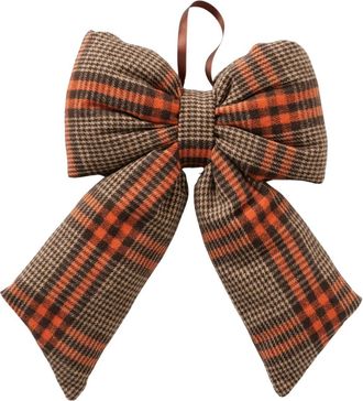 Boltze Bowy Dekoanhänger Schleife braun 38cm (1 Stück)