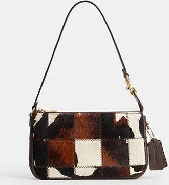 Coach Plaza Tasche Aus Upcrafted-Leder In Ponyfelloptik Mit Kuh-Print