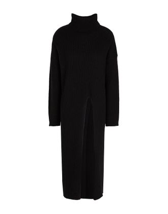 8 by YOOX KNIT MERINO WOOL TURTLE-NECK LONG SWEATER