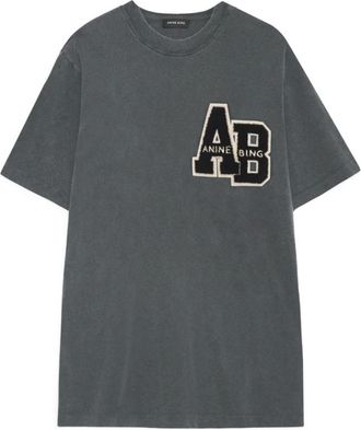 Anine Bing Femme, Robes, Noir, Taille: 40 FR Beth Mini Dress Letterman