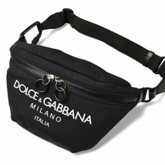 Dolce & Gabbana unisex, Pre-owned, Noir, Taille: ONE Size Sac bandouli&egrave;re en nylon Pre-owned