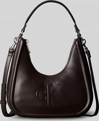 Calvin Klein Umh&auml;ngetasche mit Logo-Pr&auml;gung