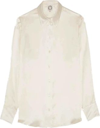 Ines De La Fressange Femme, Blouses et Chemises, Beige, Taille: 40 FR Maureen Shirt