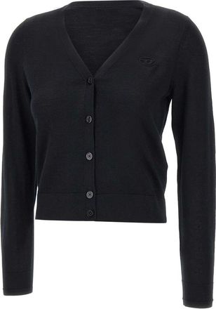 Diesel Femme, Pulls, Noir, Taille: 38 FR M-alima Cardigan