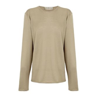 Cortana Fio- dunkelbeige Kaschmirstrick-Jersey - - Knitwear - Damen - Beige - M