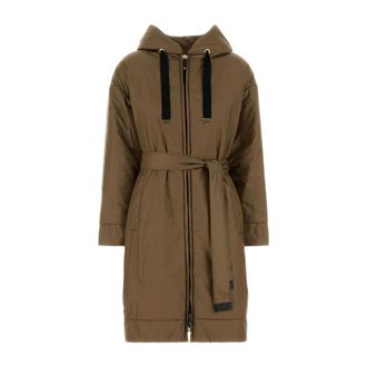 Max Mara Femme, Manteaux, Brun, Taille: 38 FR Dioniso Padded Jacket