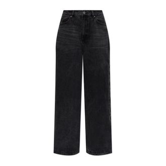 adidas Femme, Jeans, Noir, Taille: W25 Jean &agrave; jambes larges