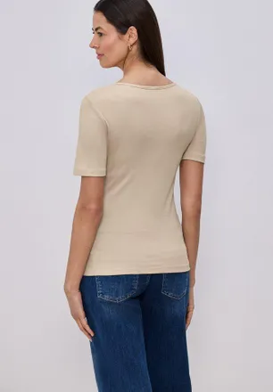 Street One T-Shirt im soften Baumwoll-Mix