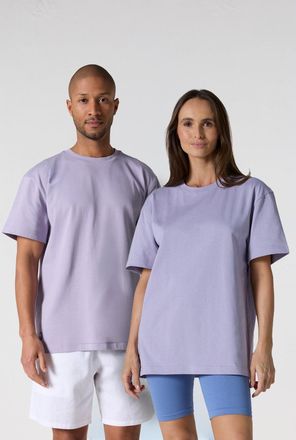 Jott T-Shirt col rond mixte Encens violet Andrea - Taille XS