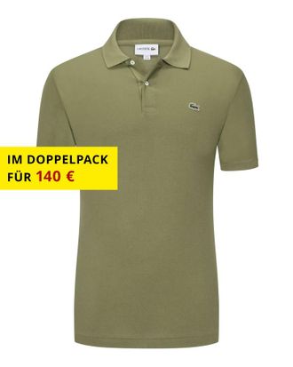 Lacoste Piqu&eacute;-Poloshirt Slim Fit PH4012, mit kleiner Krokodil-Stickerei in
