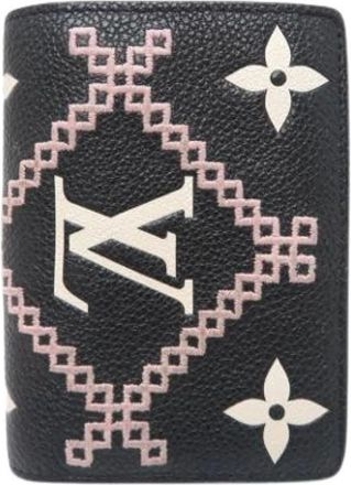 Louis Vuitton Portefeuille Bi-fold Pre-owned - Femme - Pre-owned - Noir - Taille: ONE Size