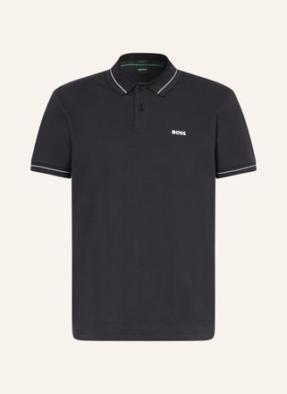 HUGO BOSS Piqu&eacute;-Poloshirt Member Regular Fit blau