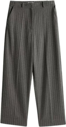 Tommy Hilfiger Femme, Pantalons, Gris, Taille: 38 FR Wide Pantalons