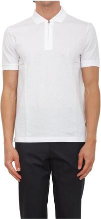 HUGO BOSS Homme, Tops, Blanc, Taille: L H-Paras Polo