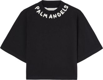 Palm Angels t-shirt &agrave; logo Seasonal - Noir