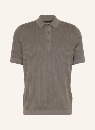 Marc O'Polo Marc Opolo Strick-Poloshirt grau