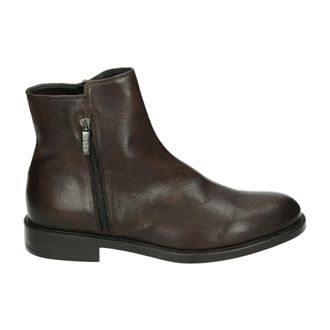 Giorgio Braune Leder Herrenstiefel - - Shoes - Herren - Braun - 45 EU