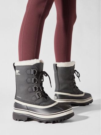 Sorel Schneeschuhe Caribou NL1005 Schwarz