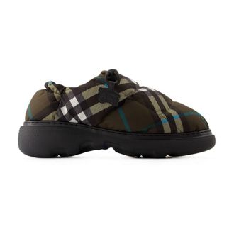 Burberry Womens Pillow Low Mule Multicolor Nylon