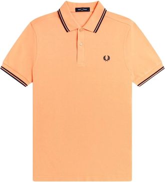 Fred Perry Homme, Tops, Orange, Taille: M Polo M3600