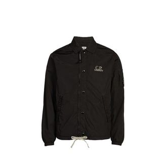 C.P. Company Surchemise zipp&eacute;e avec broderie marque