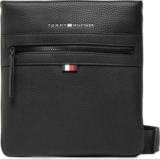 Tommy Hilfiger Umhängetasche Tommy Hilfiger Essential Pu Crossover AM0AM09506 Schwarz