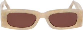GCDS Gcds, unisex, Accessoires, Beige, Taille: 52 MM Gd0020 Lunettes de soleil