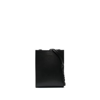 Jil Sander Homme, Sacs, Noir, Taille: ONE Size Sac bandouli&egrave;re et port&eacute; &eacute;paule en cuir