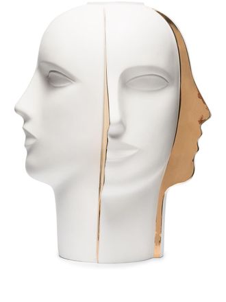 Jonathan Adler vase Split en c&eacute;ramique - Blanc