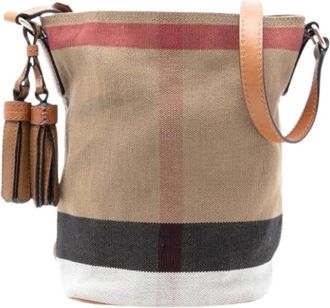 Burberry unisex, Pre-owned, Multicolore, Taille: ONE Size Sac seau en toile Pre-owned