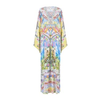Camilla Langer Kaftan mit Taillendetail - - Swimwear - Damen - Mehrfarbig - ONE SIZE