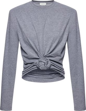 Magda Butrym Ss26 Bluse 14 - - Tops - Damen - Grau - XS