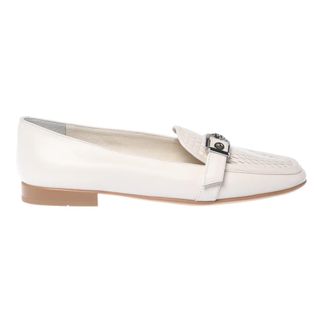 Baldinini Suede Loafer - - Shoes - Damen - Wei&szlig; - 38 EU