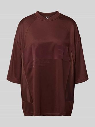 Karo Kauer Oversized T-Shirt mit Label-Print