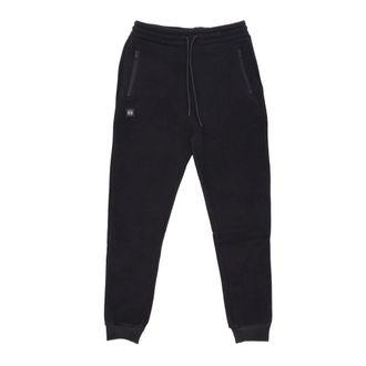 Dolly Noire Schwarze Fleece Jogger Sweatpants - - Trousers - Herren - Schwarzk - L