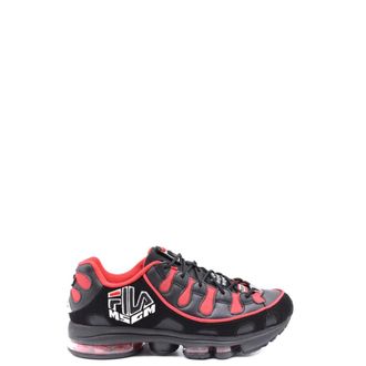 Msgm Schwarze Leder-Sneaker mit Schn&uuml;rung - - Shoes - Herren - Mehrfarbig - 41 EU